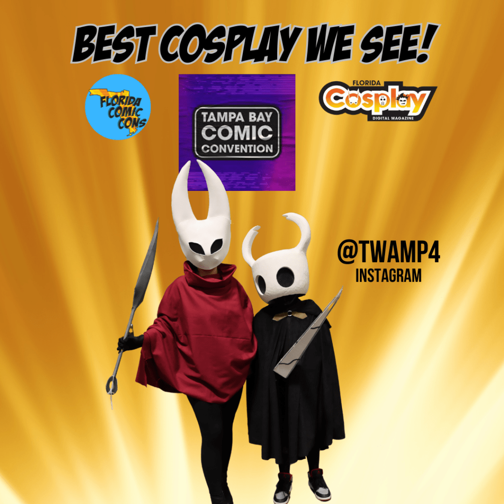 Winners of Best Cosplay We See! Tampa Bay Comic Convention 2024 ...